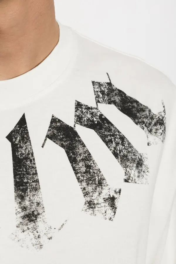 Palm Angels Cotton T-shirt With Printed Logo