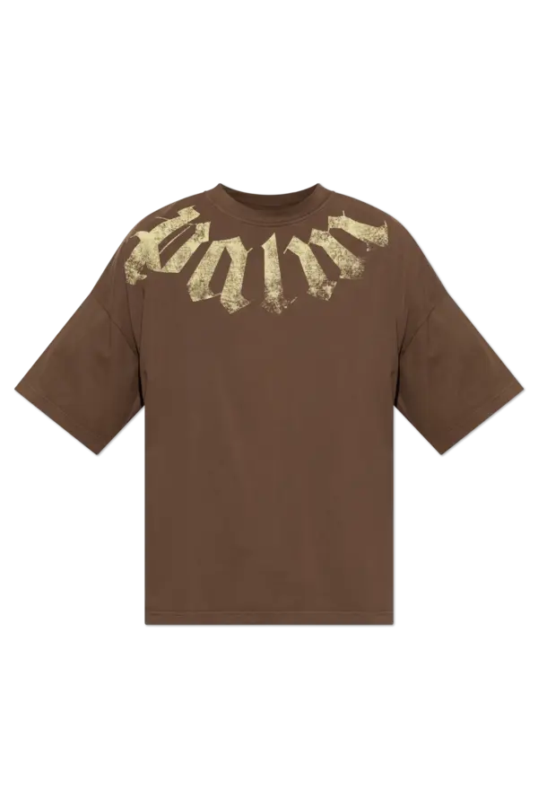 Palm Angels Cotton T-shirt With Print