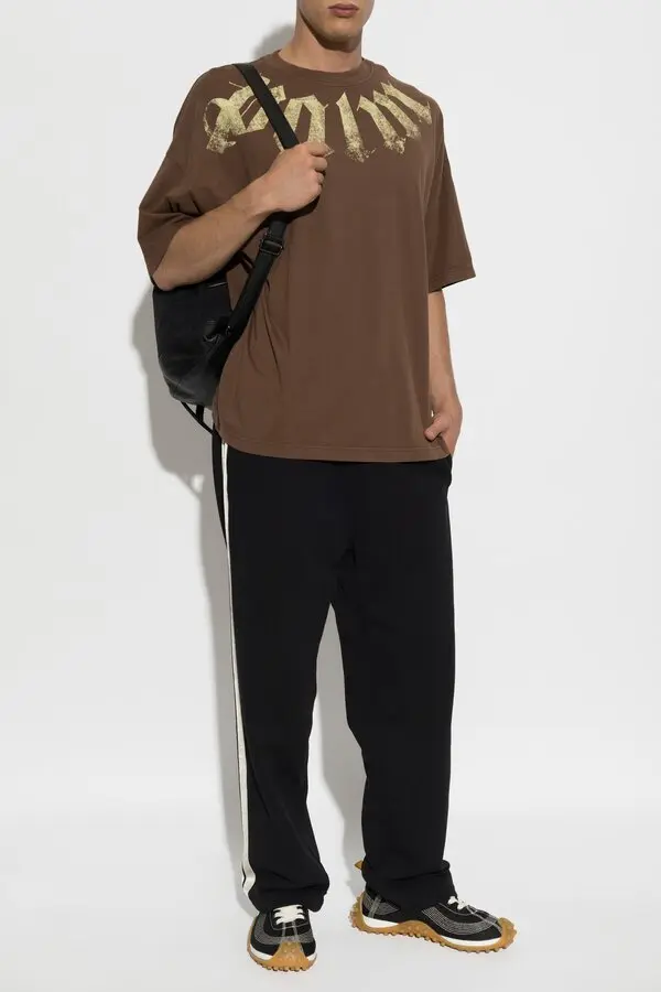 Palm Angels Cotton T-shirt With Print