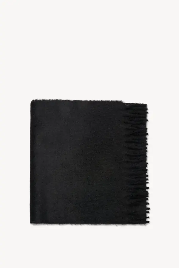 THE ROW Uma Scarf - Black