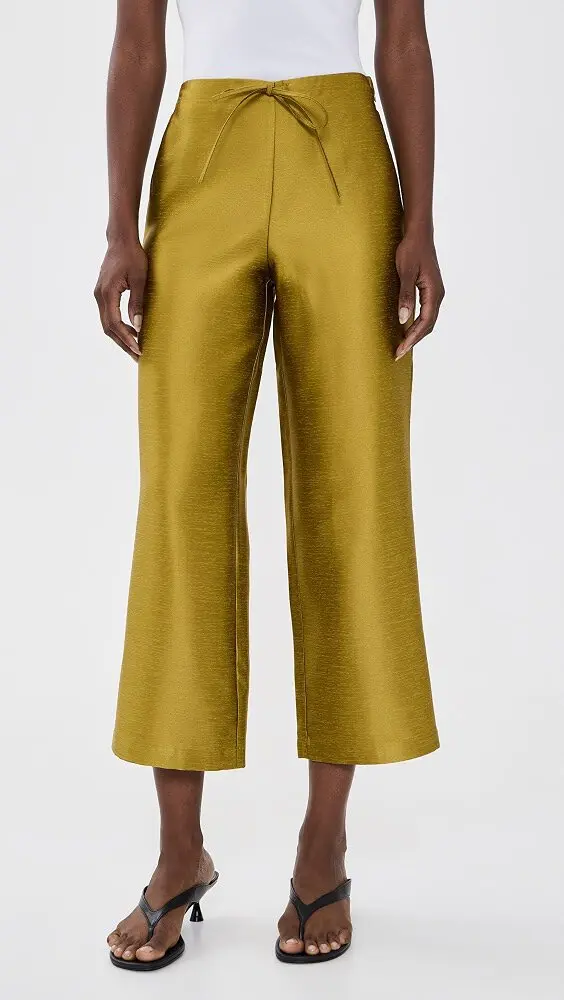 REFORMATION Olina Cropped Pants