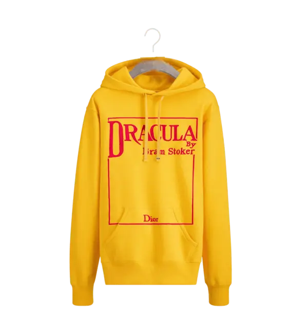 Dior Dracula Embroide Hooded Sweater