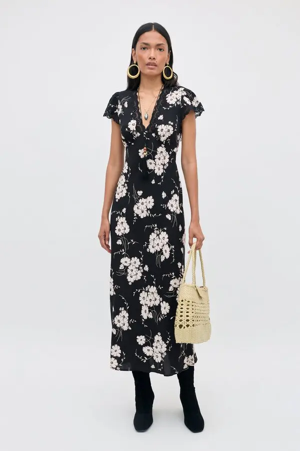Rixo Clarice Daisy Field Dress