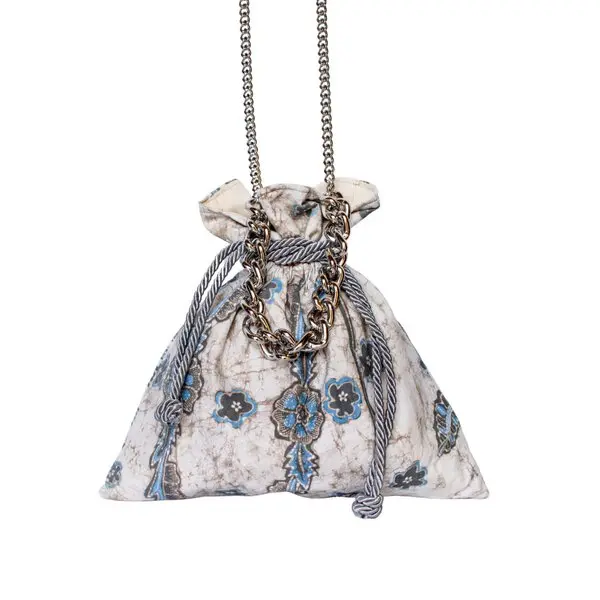 EFFEI Malam Bag With Silver-tone Chain