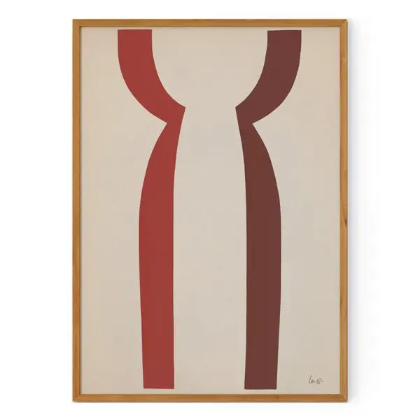 LENA WIGERS Neutrals / Human Two 30 × 40 Cm Art Print