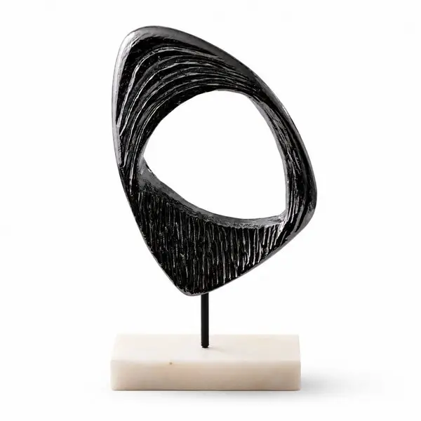 MARLETH Abstract Loop Sculpture