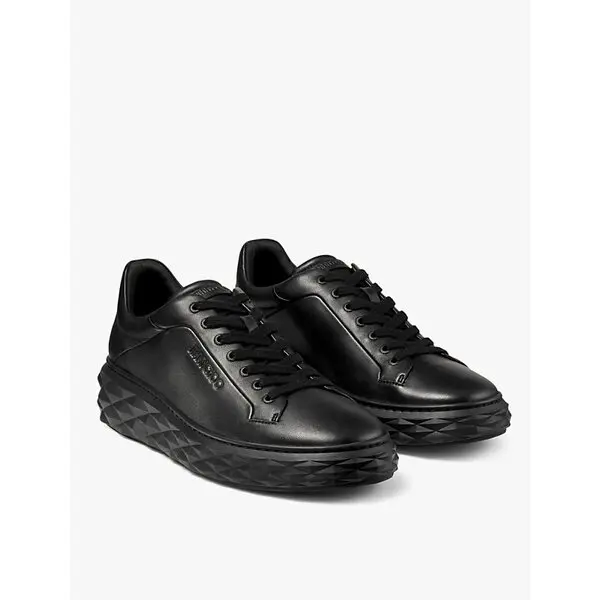 JIMMY CHOO Diamond Maxi M Ii Leather Trainers