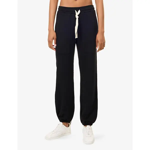 ME+EM Cuffed Cotton-blend Jogging Bottoms