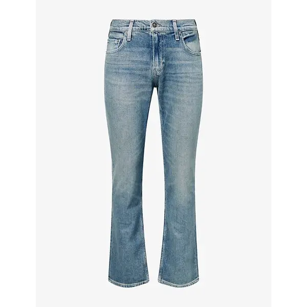 Paige Normandie Straight-leg Denim Jeans
