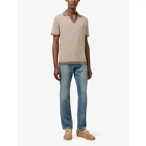 Paige Normandie Straight-leg Denim Jeans
