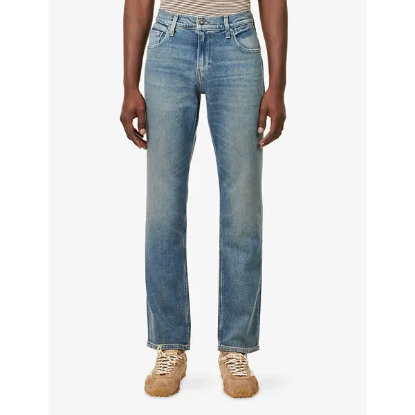 Paige Normandie Straight-leg Denim Jeans