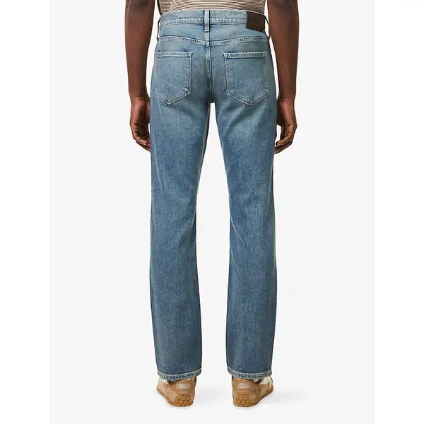 Paige Normandie Straight-leg Denim Jeans