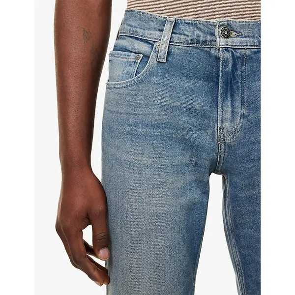 Paige Normandie Straight-leg Denim Jeans
