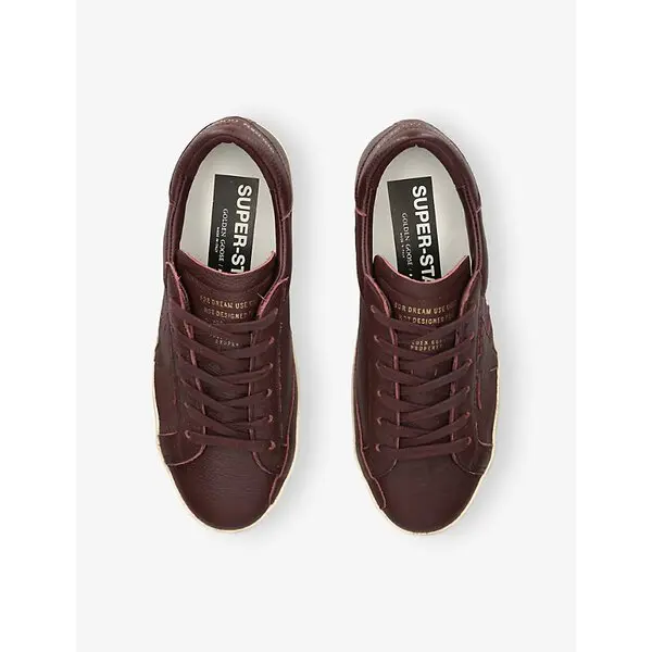 GOLDEN GOOSE Super-star Leather Trainers