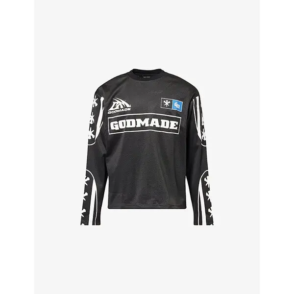 GODMADE Ralley Long-sleeve Cotton Top