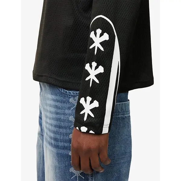 GODMADE Ralley Long-sleeve Cotton Top