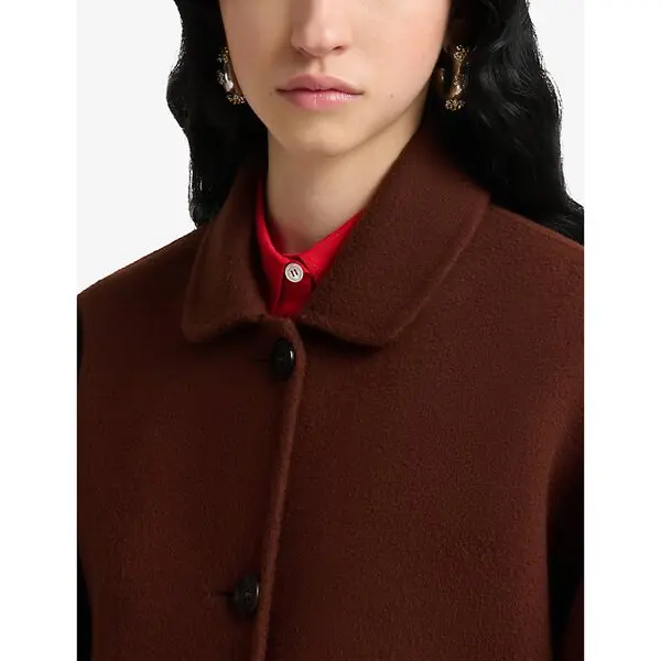 Marni Dropped-shoulder Wool And Cashmere Jacket - 00m40