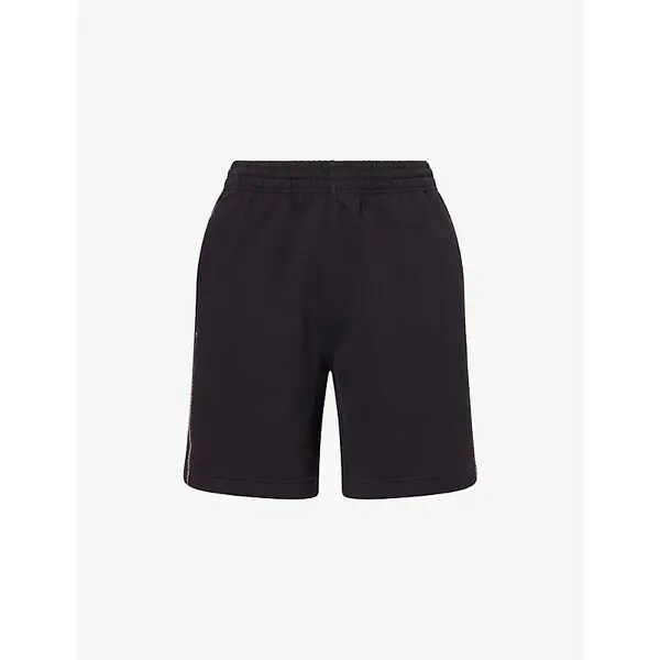 Burberry Check Piping Cotton-jersey Shorts