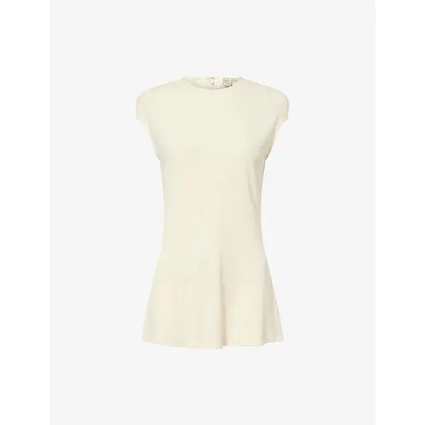 TOTEME Everyday Sleeveless Jersey Tunic Top