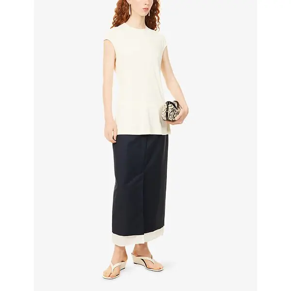 TOTEME Everyday Sleeveless Jersey Tunic Top