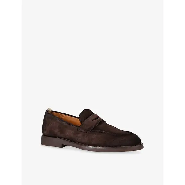 Officine Creative Opera Flex Suede Loafers