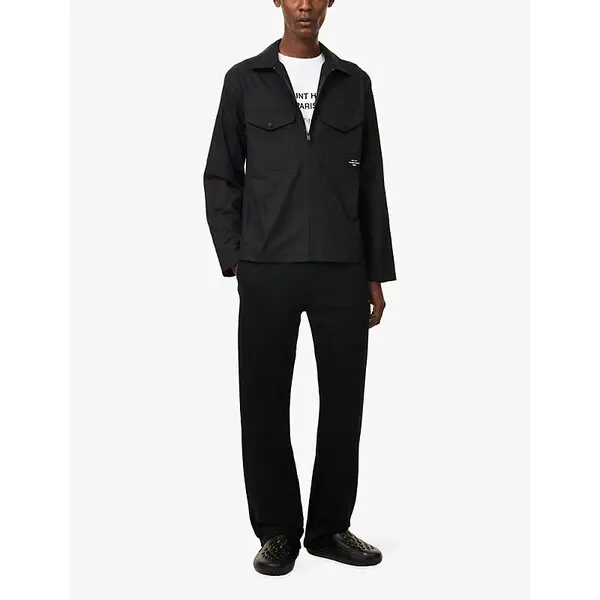 FIFA 1904 Stacked-logo Embroidered Cotton Jogging Bottoms