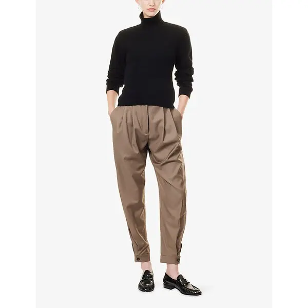ROHE FRAMES Statement Turtle-neck Wool And Cashmere-blend Jumper