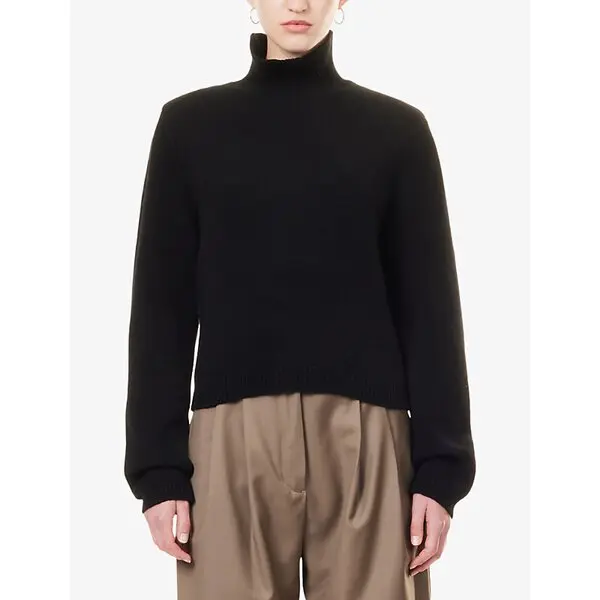 ROHE FRAMES Statement Turtle-neck Wool And Cashmere-blend Jumper