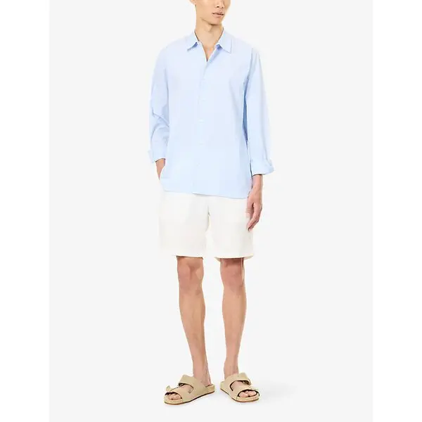 Orlebar Brown Justin Striped Cotton Shirt