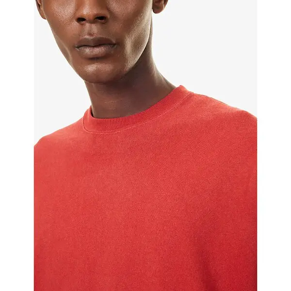 A.PRESSE Vintage Relaxed-fit Cotton T-shirt