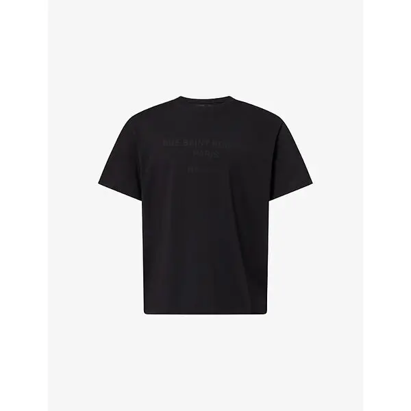 FIFA 1904 Brand-print Cotton-blend T-shirt