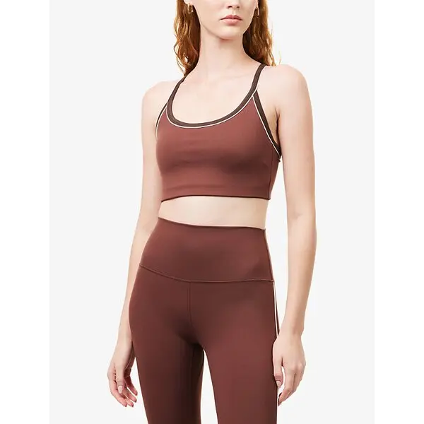 Varley Freesoft™ Piper Sports Bra - Brown Stone