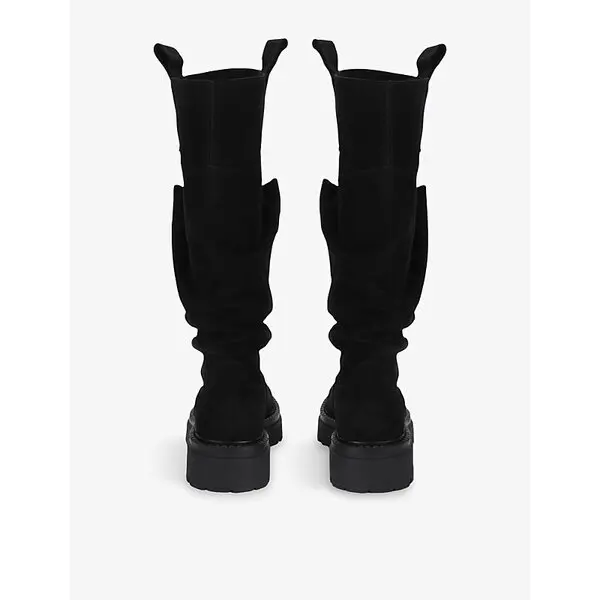 Steve Madden Kiona High-leg Flat Suede Boots