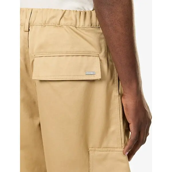 NAHMIAS Oversized Wide-leg Cotton Cargo Trousers