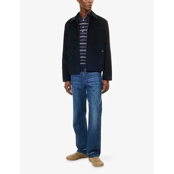 WALES BONNER Drew Corduroy Zip-up Jacket