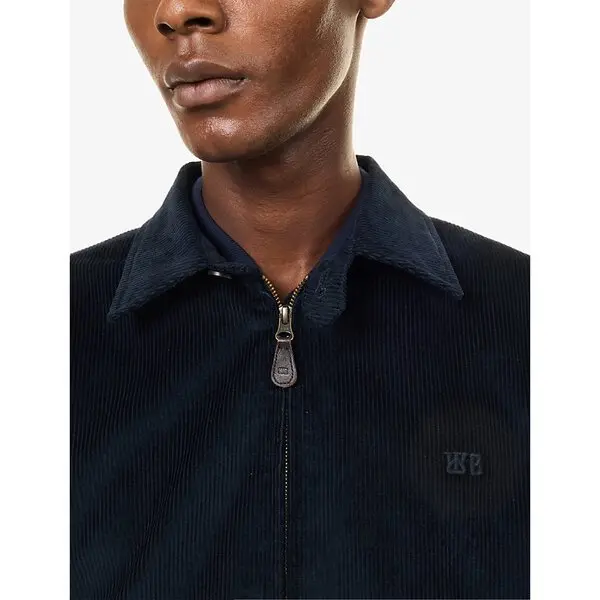 WALES BONNER Drew Corduroy Zip-up Jacket