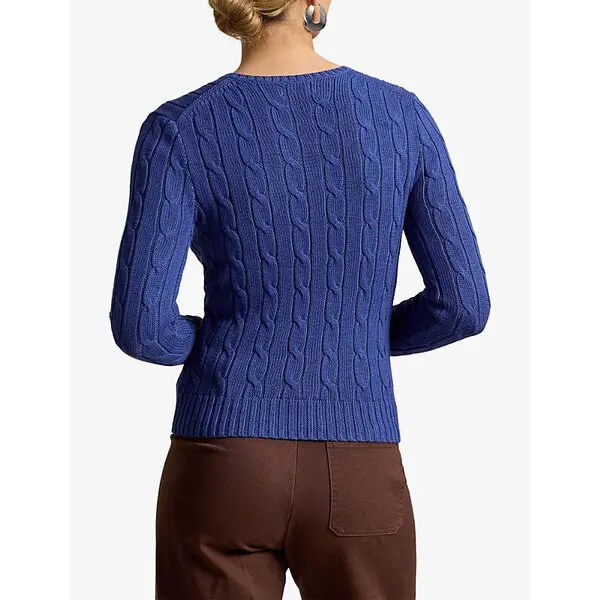 Polo Ralph Lauren Julianna Cable-knitted Cotton Jumper