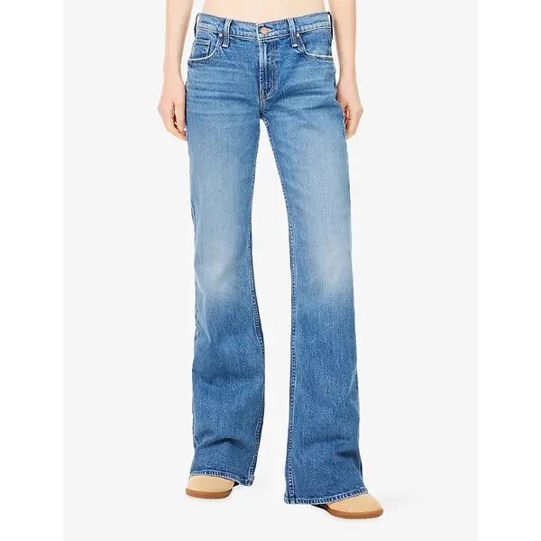 MOTHER The Jinx Heel Bootcut Denim Jeans