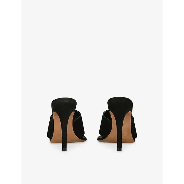 JUDE Suede Heeled Sandals With Stiletto Heel