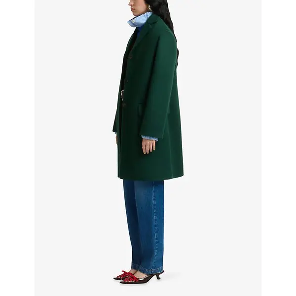 Marni Single-breasted Wool And Cashmere Coat