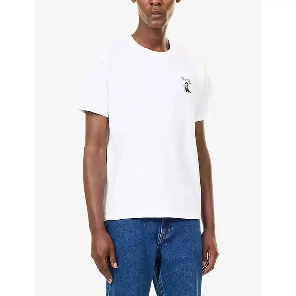 PERCIVAL Karaoke Graphic-print Cotton T-shirt