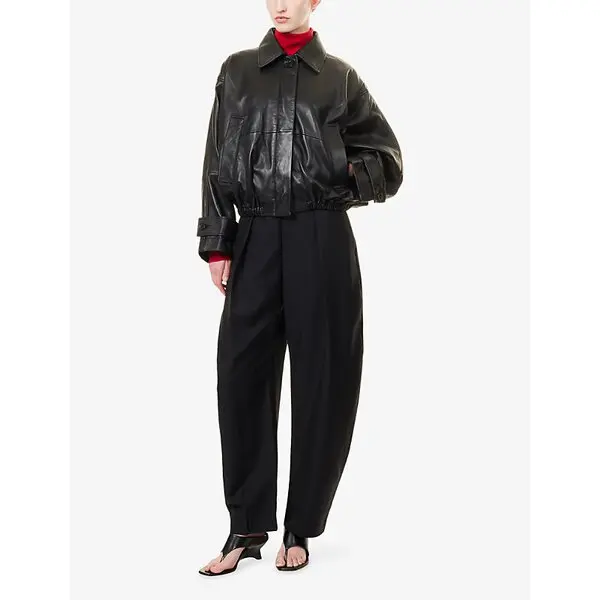 ROHE FRAMES Puck Tailored Wool-blend Trousers