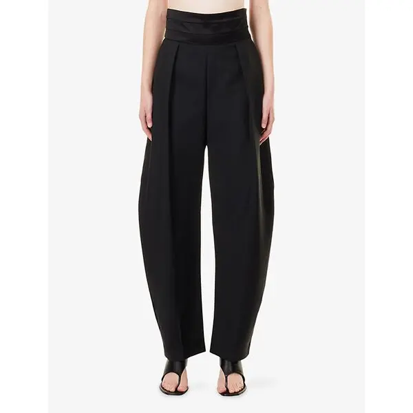 ROHE FRAMES Puck Tailored Wool-blend Trousers