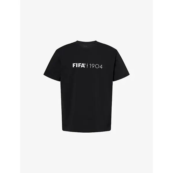 FIFA 1904 Logo-print Uniform Cotton T-shirt