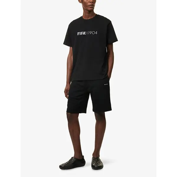 FIFA 1904 Logo-print Uniform Cotton T-shirt