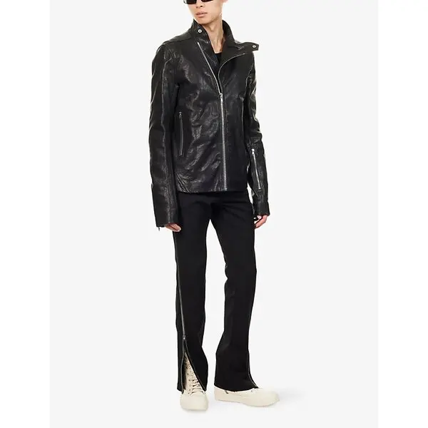 Rick Owens Vega Zip-trim Slim Jeans