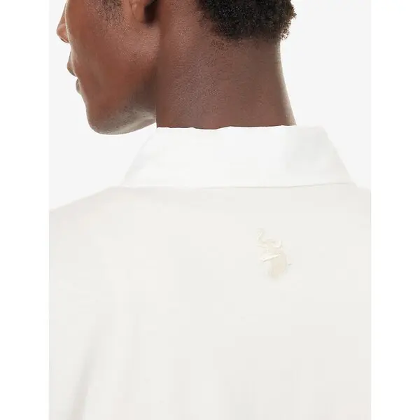 WALES BONNER Prism Striped Cotton Rugby Top