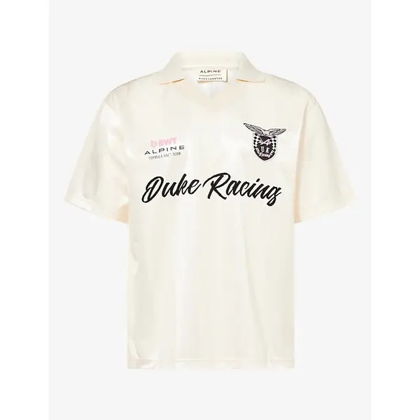 DUKE + DEXTER Alpine Formula One Team Sports Jersey Top - Gold