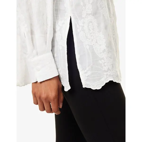 Dissh Cordelia Embroidered Woven Shirt