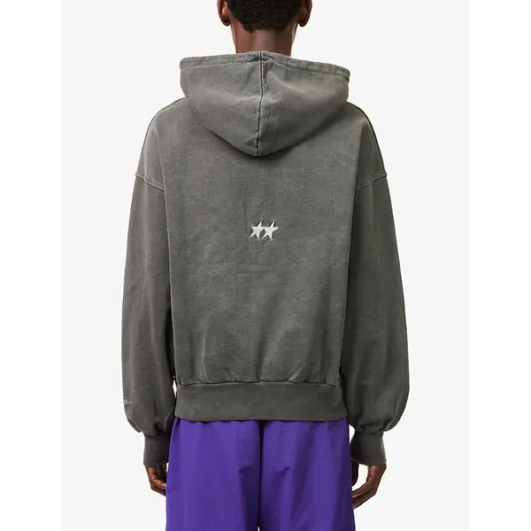 TWOJEYS Icon Logo-embroidered Cotton Hoody